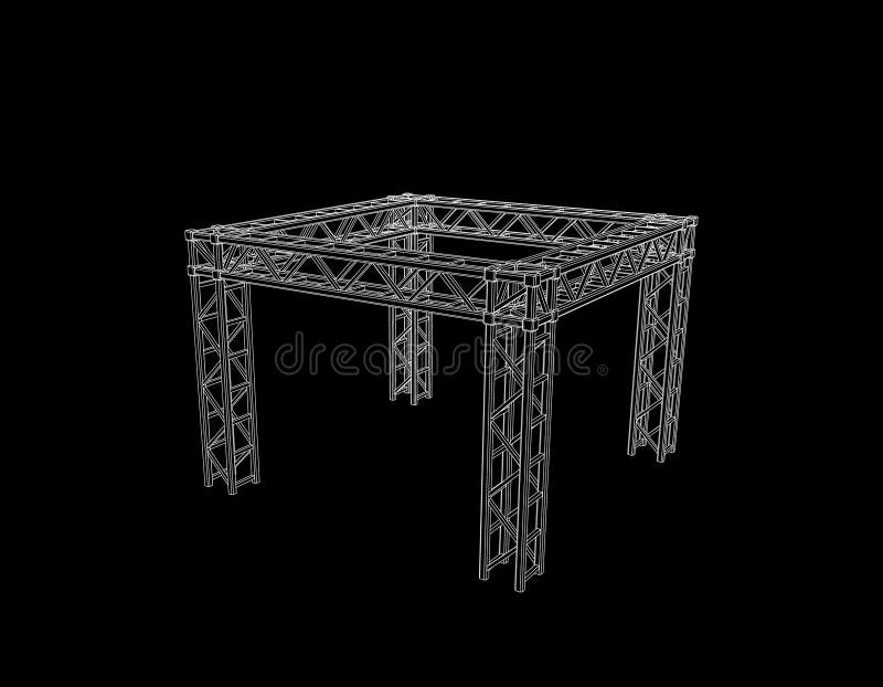 Stage Truss Vector Stock Illustrations – 393 Stage Truss Vector Stock ...
