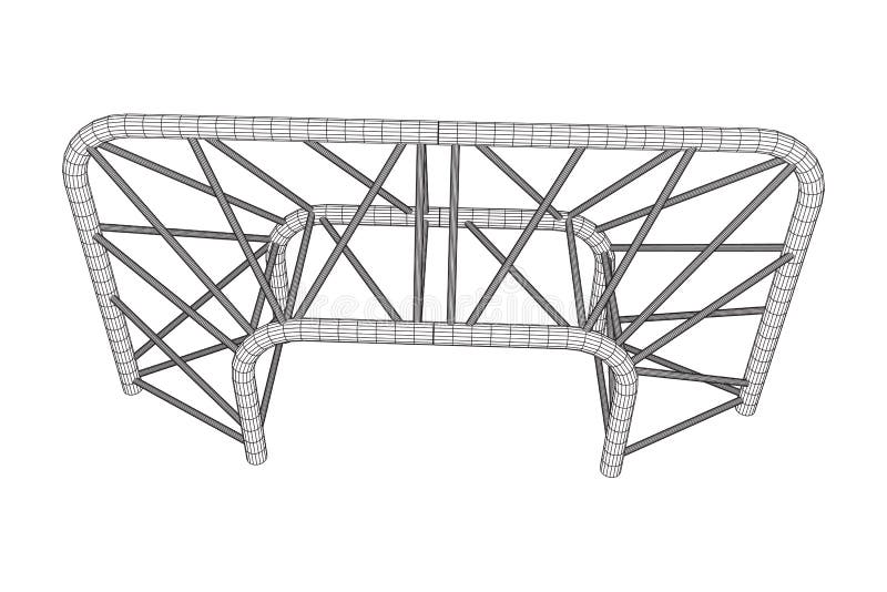 Truss girder element stock vector. Illustration of delta - 114983207