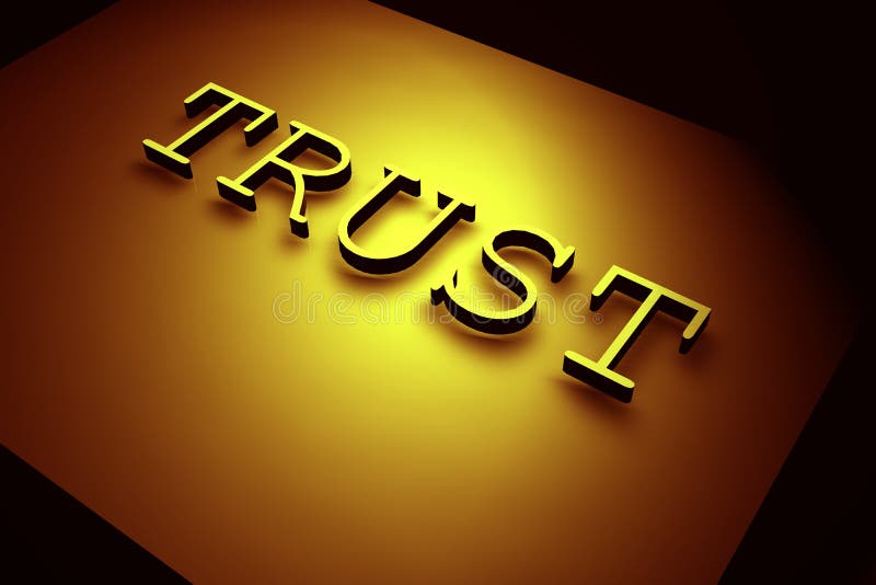 Trust but Verify Sign stock illustration. Illustration of verify - 35452934