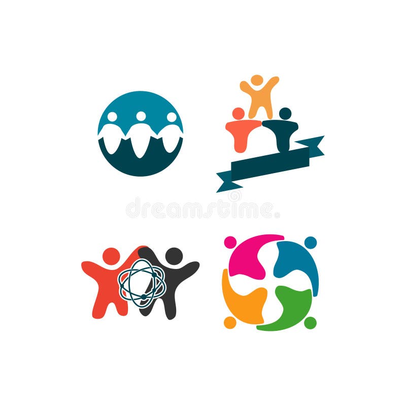 Trust Commitment Teamwork Together Business Illustration Vector Stock ...