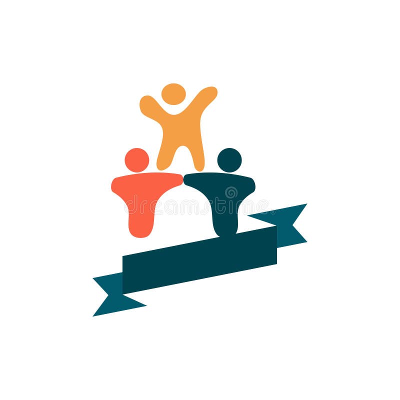 Trust Commitment Teamwork Together Business Illustration Vector Stock ...