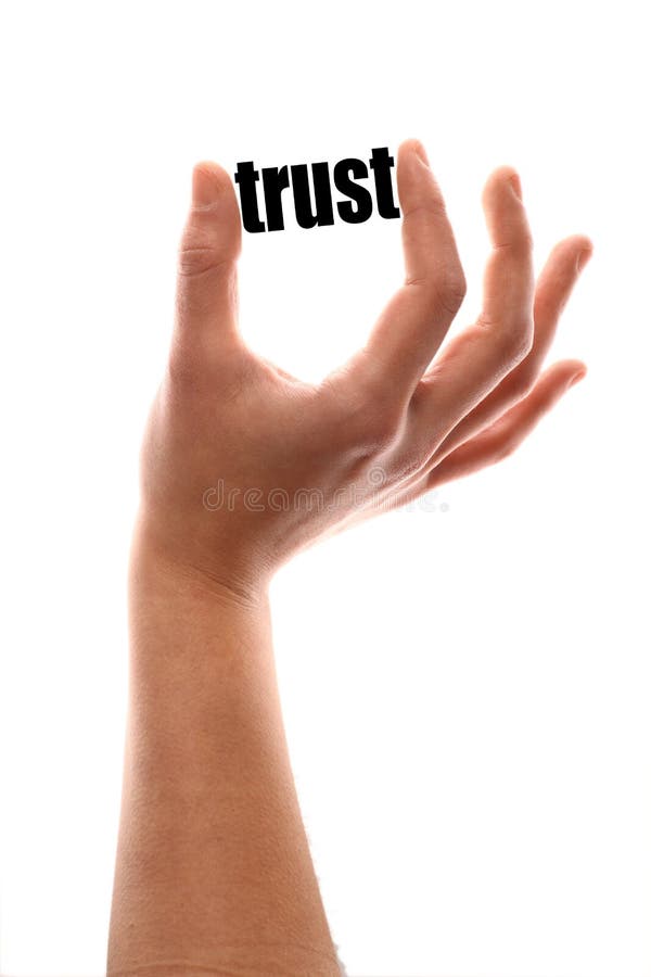 Hand Word Trust Stock Images - Download 1,040 Royalty Free Photos