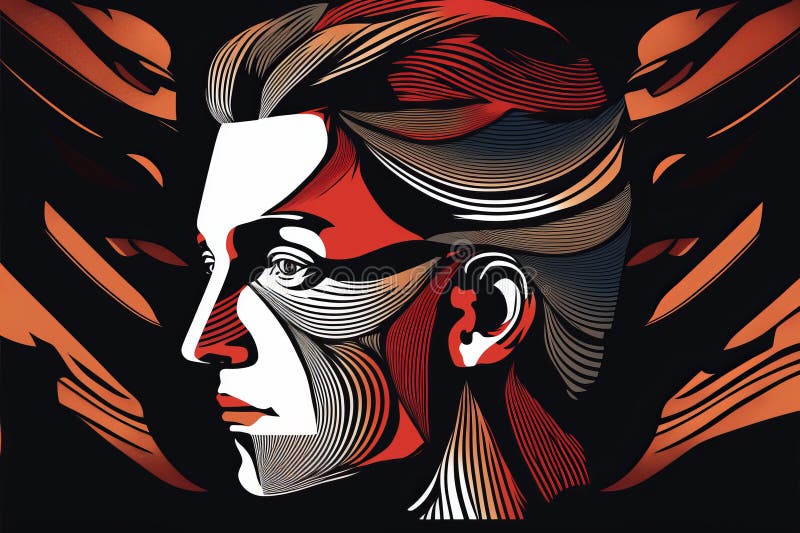 Trust Human Abstract Art Vector Art Stock Illustration - Illustration ...