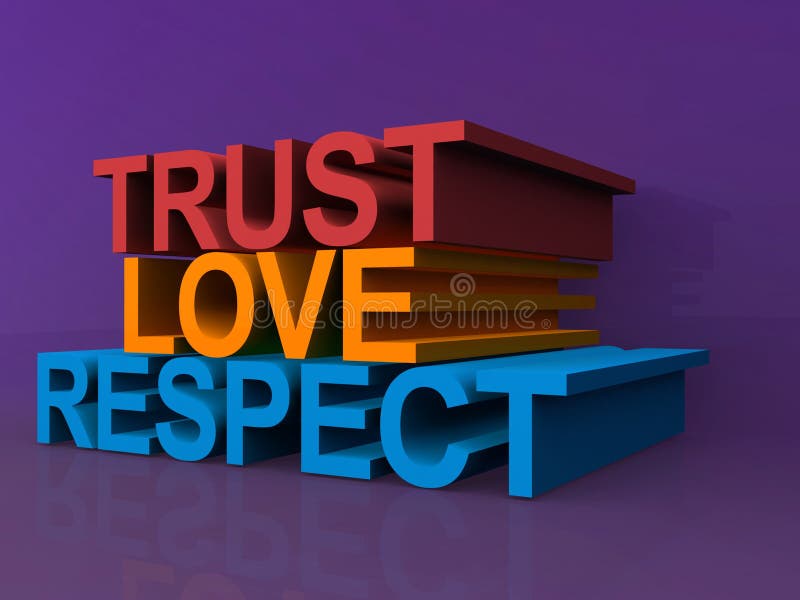 Trust, love, respect stock photo. Image of regard, reliance - 50600874