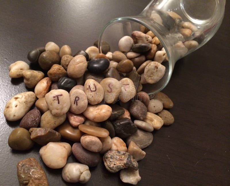 Trust stock image. Image of stones, rocks, trust, glass - 45935757