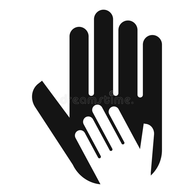 Trust Work Icon Simple Vector. Social Business Stock Vector ...