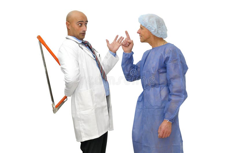 Trust your doctor stock photo. Image of portrait, disease - 13549056