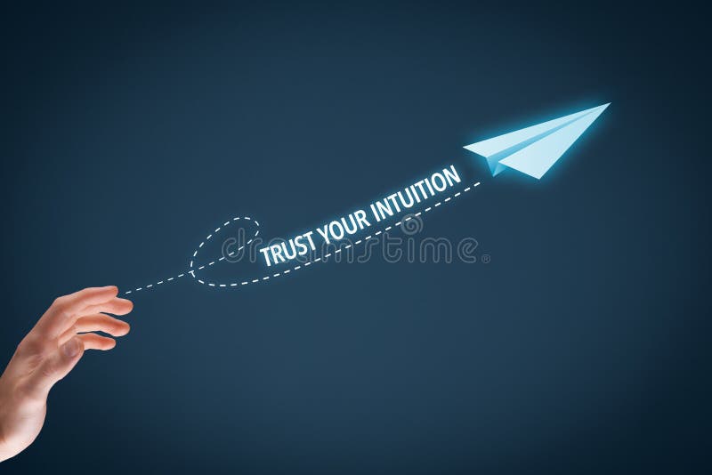 Trust Your Intuition Concept Stock Photo - Image of instinct, intuitive ...
