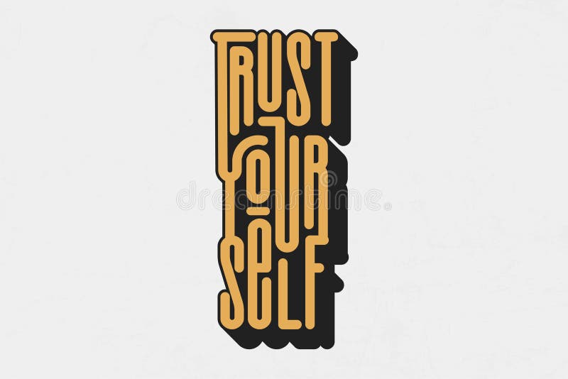 Bold Vertical Typographic Design Stock Illustrations – 163 Bold ...