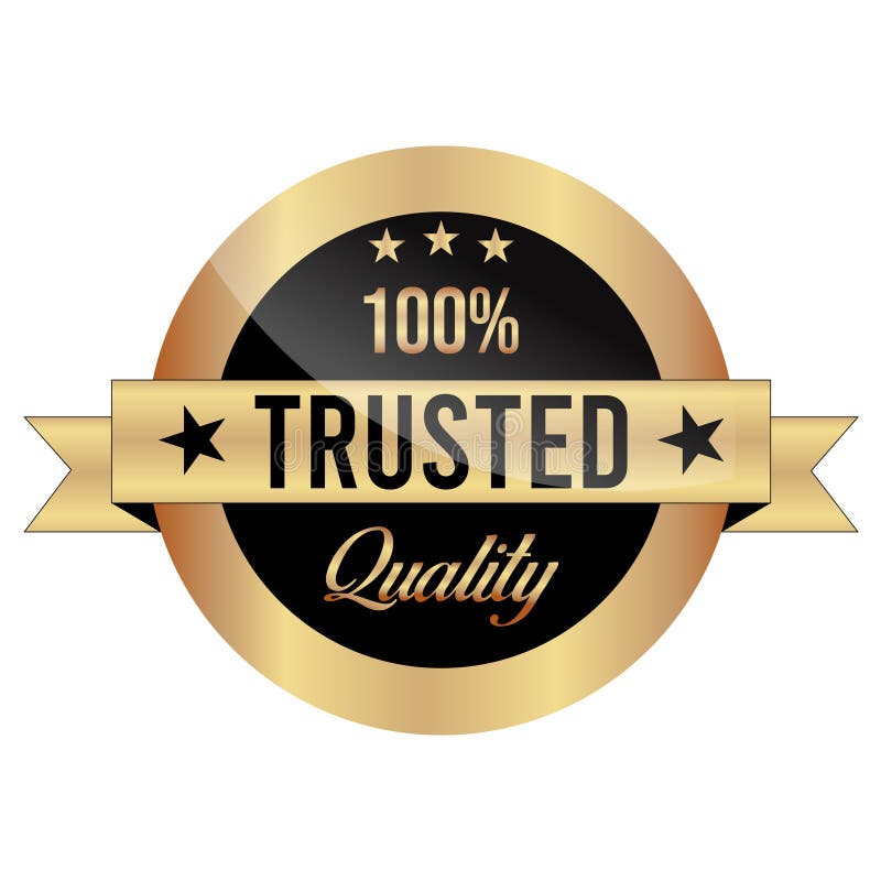 100 Trusted Company Logo, Icon and Badges Stock Vector - Illustration ...