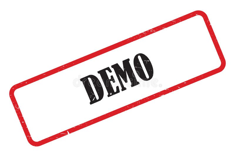 Demo Stamp Stock Illustrations – 490 Demo Stamp Stock Illustrations ...