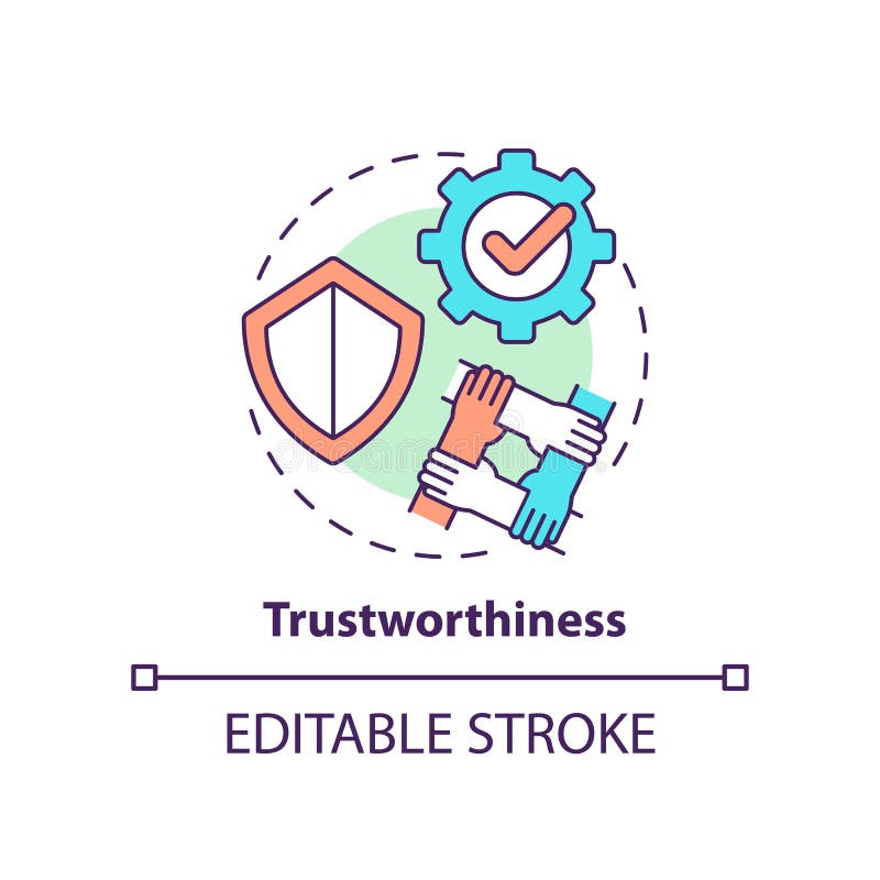 Trustworthiness Stock Illustrations – 915 Trustworthiness Stock ...