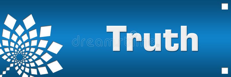 Truth Blue 3d Speech Bubble Stock Vector - Illustration of vector ...