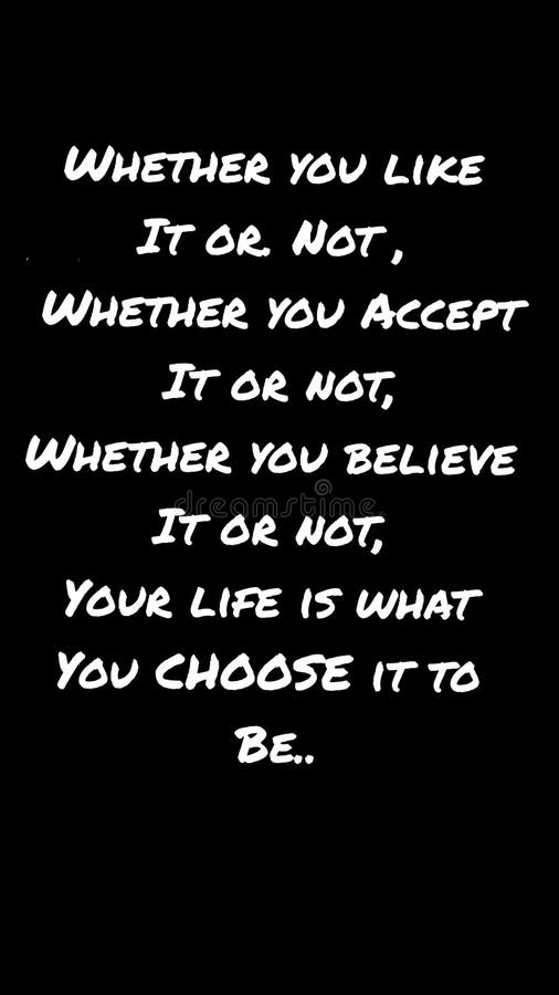 Truth of Life : Powerful Motivation Stock Illustration - Illustration ...