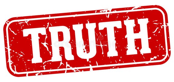 Truth Rectangular Sign. Truth Stamp Stock Vector - Illustration of ...