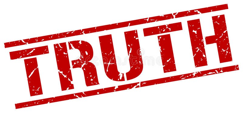 Truth stamp stock vector. Illustration of isolated, seal - 122004577