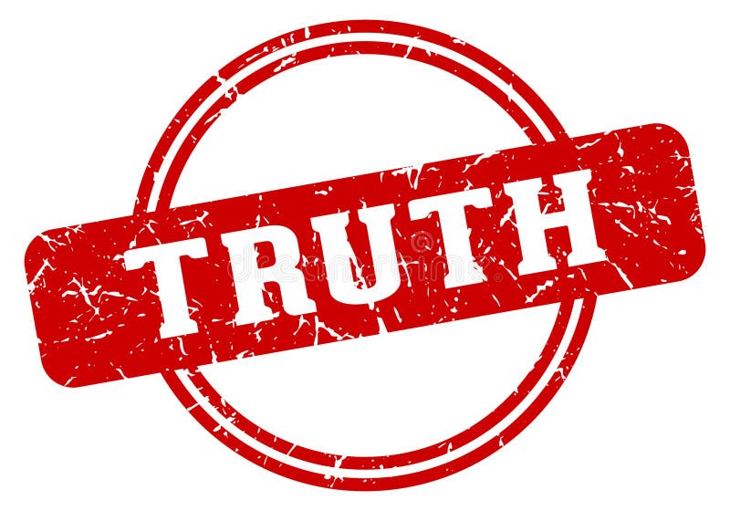 Truth stamp stock vector. Illustration of graphic, stamp - 349493800