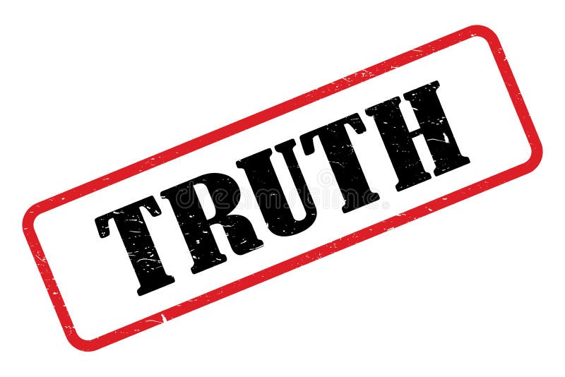 Truth Stamp. Truth Round Grunge Sign. Stock Vector - Illustration of ...