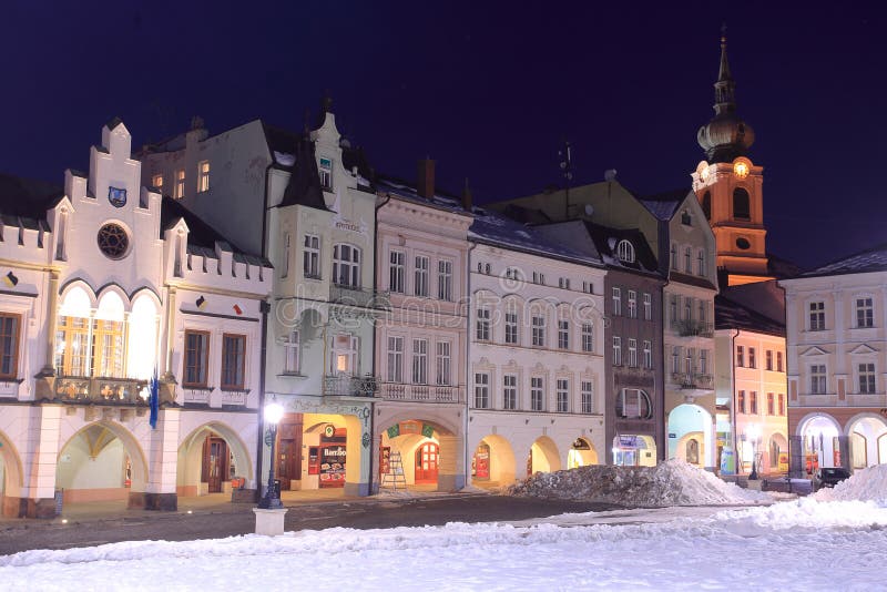 Trutnov editorial photography. Image of tower, winter - 89734662