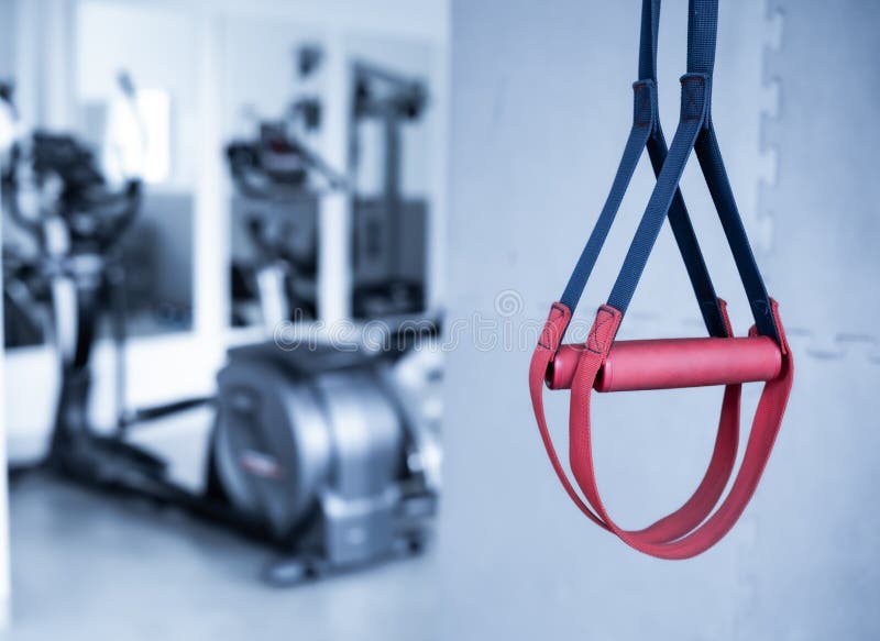 Trx Training Loops in Action Stock Photo - Image of resistance, health ...