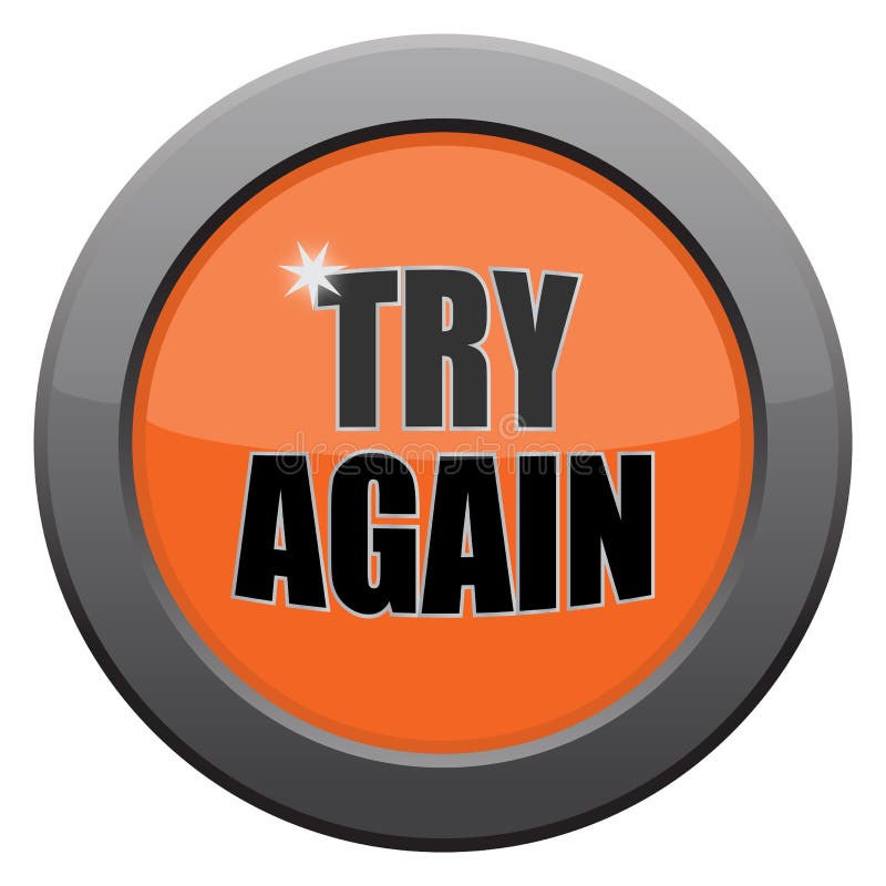 Try Again Icon Stock Illustrations – 276 Try Again Icon Stock ...