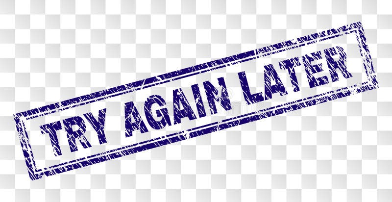 Try Again Scratched Seal Stamps and Centrifugal Arrows Collage of New ...