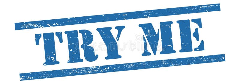 Try Me Stock Illustrations – 123 Try Me Stock Illustrations, Vectors ...