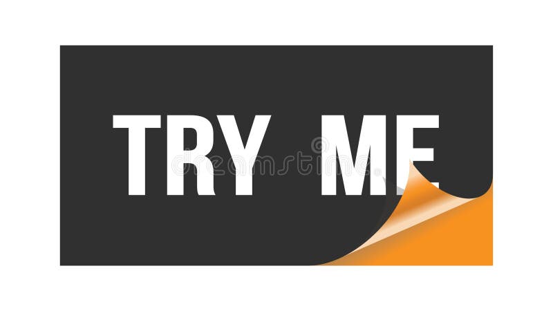 Try Me Stock Illustrations – 123 Try Me Stock Illustrations, Vectors ...