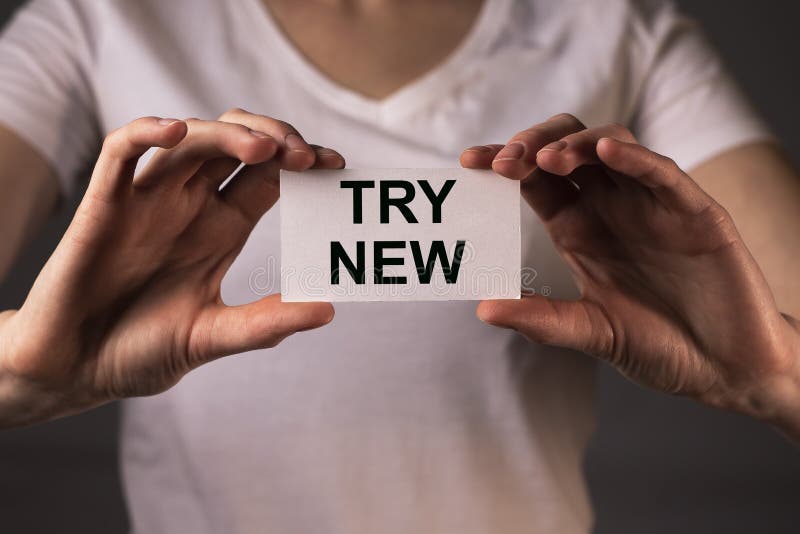 Try New Text, Message on Paper. Motivation in Learning and Business ...