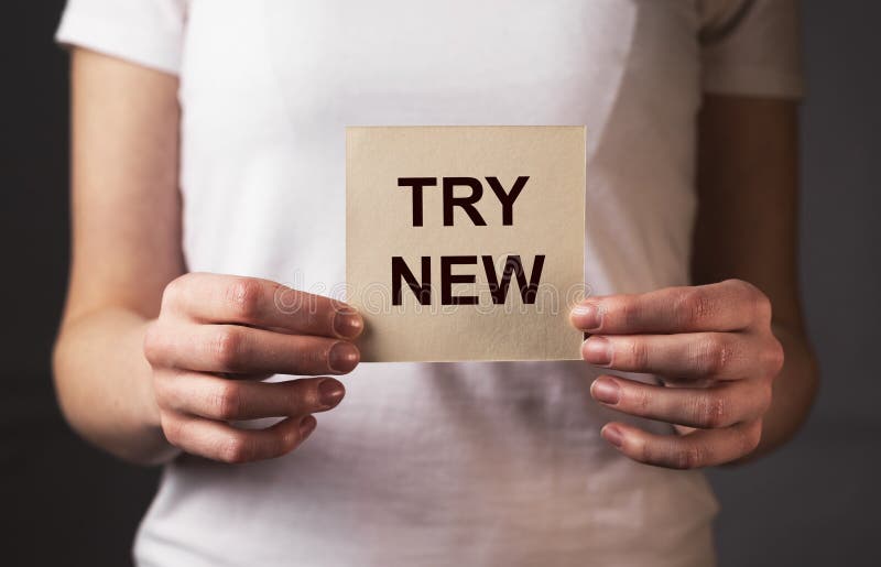 Try New Text, Message on Paper. Motivation in Learning and Business ...