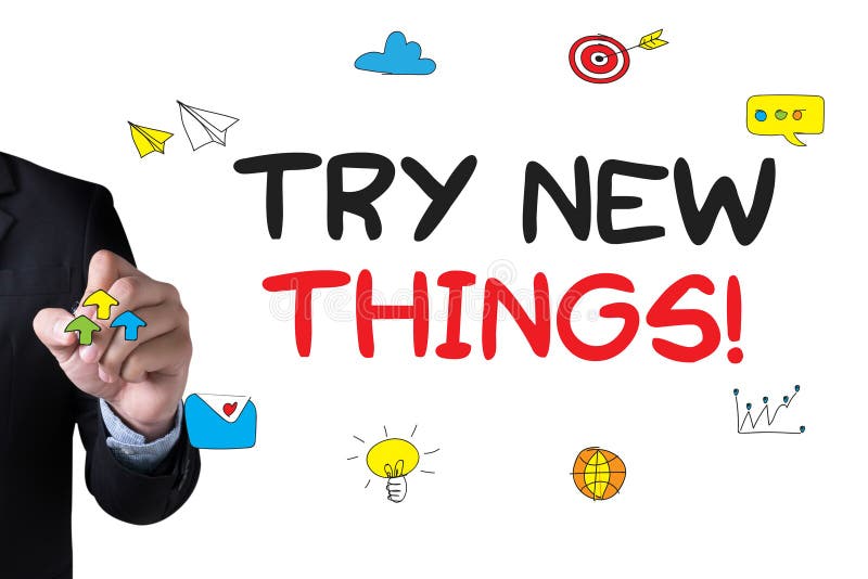 Try New Things Concept Icon Stock Photos - Free & Royalty-Free Stock ...