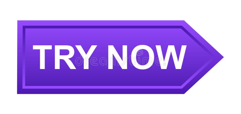 Try now button stock vector. Illustration of business - 123743744