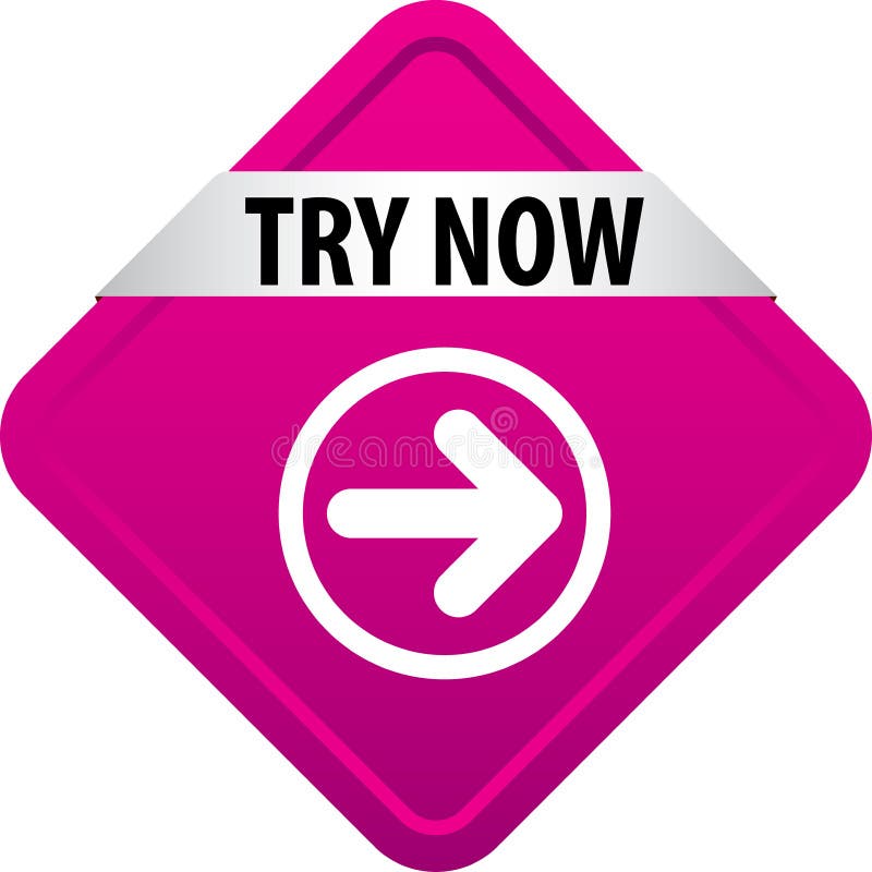 Try now web button stock illustration. Illustration of forward - 119849656