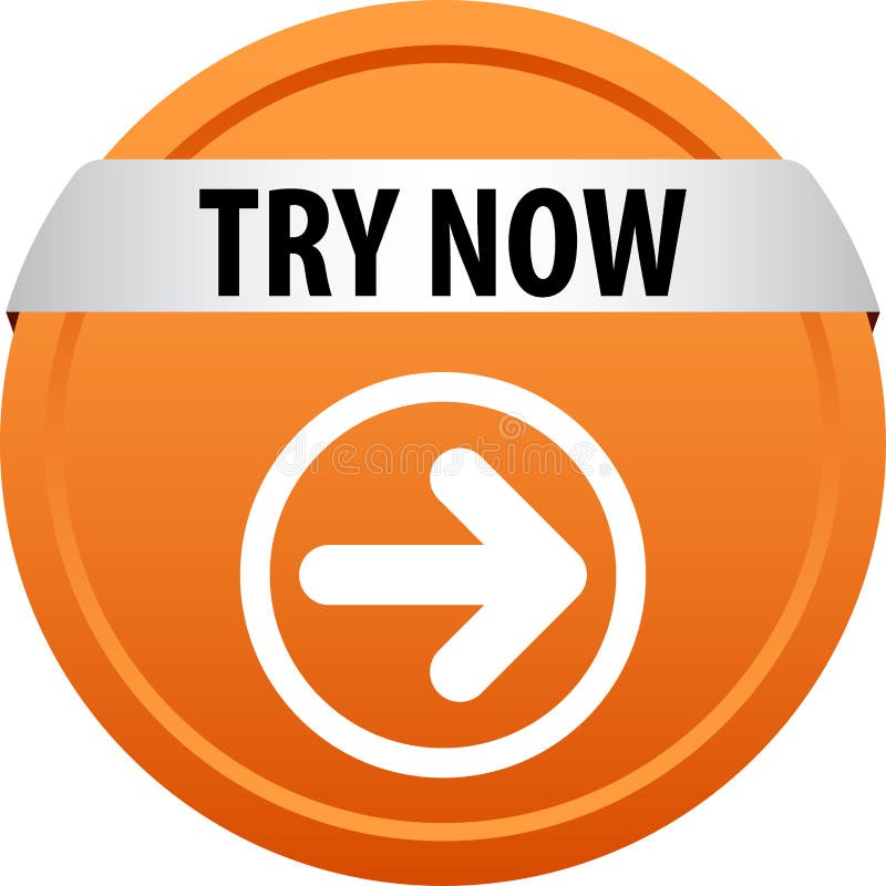 Try now web button stock illustration. Illustration of banner - 119849903