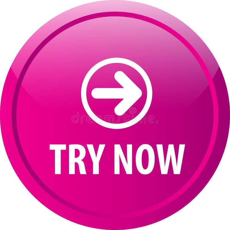 Try now web button stock illustration. Illustration of design - 119849702