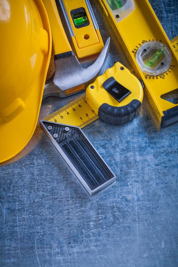 Try Square Construction Level Tape-line Building Stock Image - Image of ...