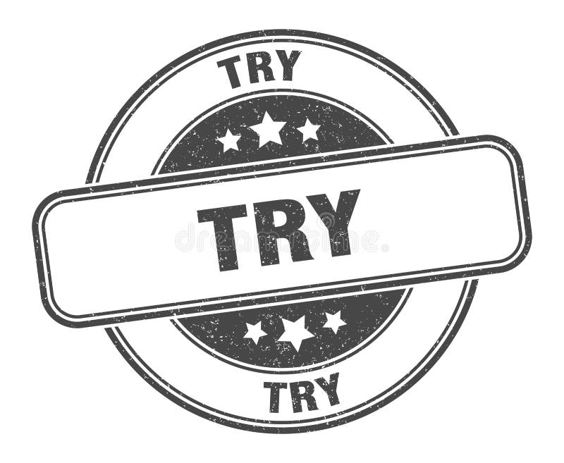 Try Stamp Stock Illustrations – 2,153 Try Stamp Stock Illustrations ...