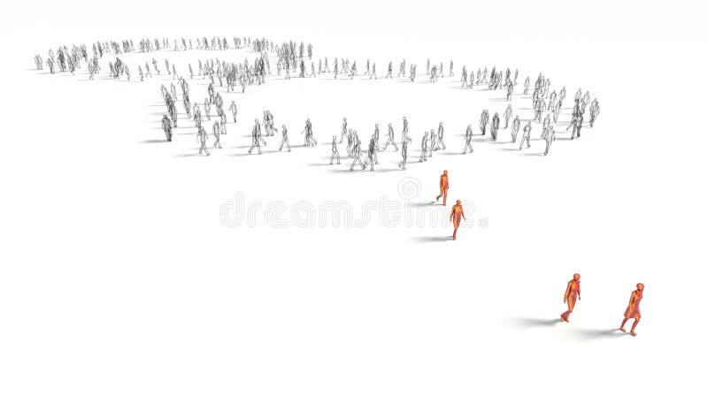 Try to be different stock illustration. Illustration of solution - 85675816