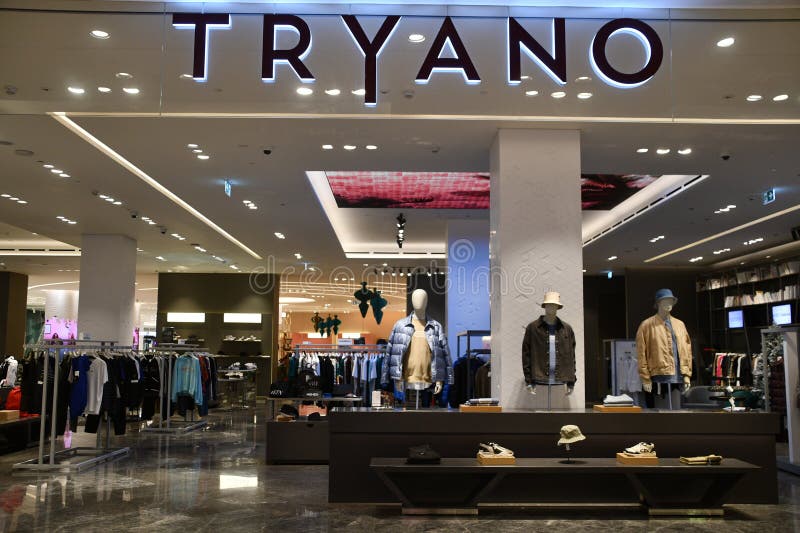 Tryano Store at Yas Mall on Yas Island in Abu Dhabi, UAE Editorial ...