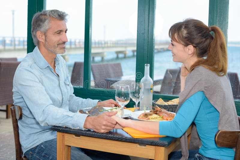 They Trying Different Restaurant Stock Photo - Image of food, rate ...