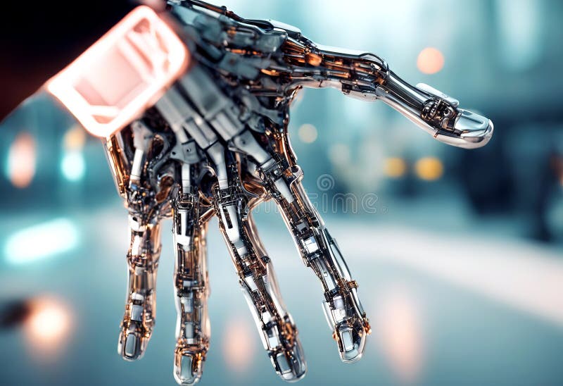 Human Technology Background Artificial Businessman Modern Conceptual ...