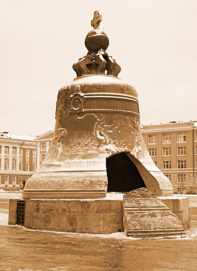 Tsar Bell stock photo. Image of destination, moscow, landmark - 35644234