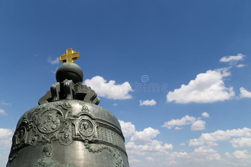 The Tsar Bell, Moscow Kremlin Stock Image - Image of moscow, famous ...