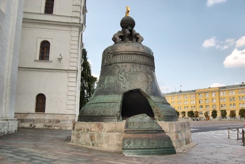 The Tsar Bell, Moscow Kremlin S Territory. Editorial Stock Image ...