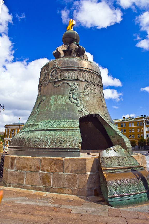 Tsar (king) Bell stock photo. Image of famous, gilt, kremlin - 11861852