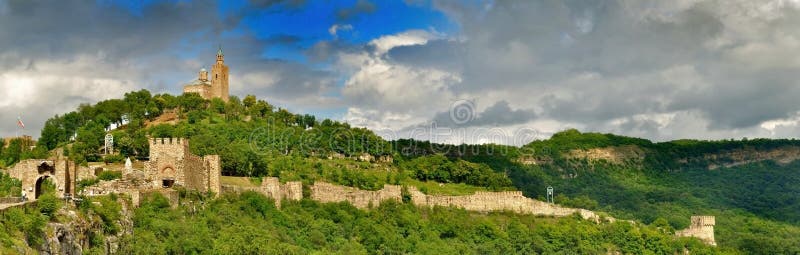 Tsarevets fortress stock image. Image of hills, historic - 14969459