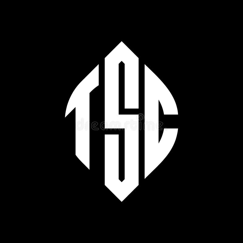 TSC Circle Letter Logo Design with Circle and Ellipse Shape. TSC ...