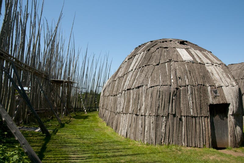 Tsiionhiakwatha Droulers Archaeological Site - Quebec - Canada Stock ...