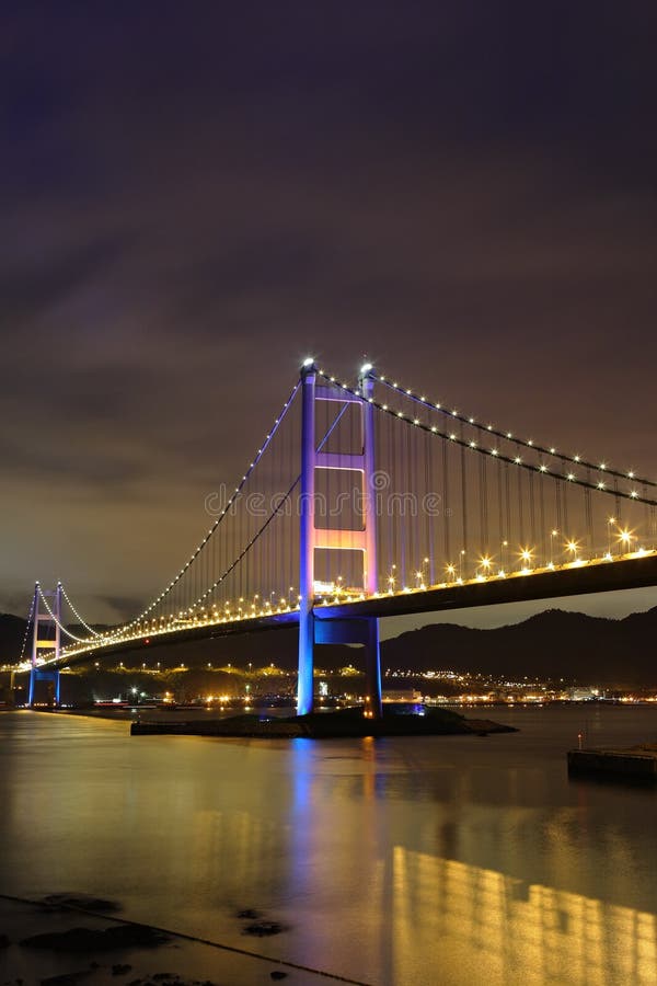 Tsing Ma Bridge stock photo. Image of cityscape, tsing - 22638790