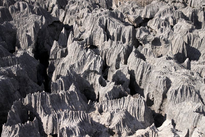 Tsingy de Bemaraha stock photo. Image of rock, rocky, clouds - 8009050
